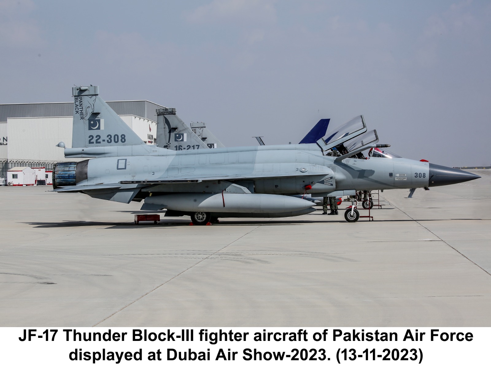 Pakistan Air Force's JF-17 Thunder Block 3 Fighter Jet and Super Mushshak Aircraft Participating ...