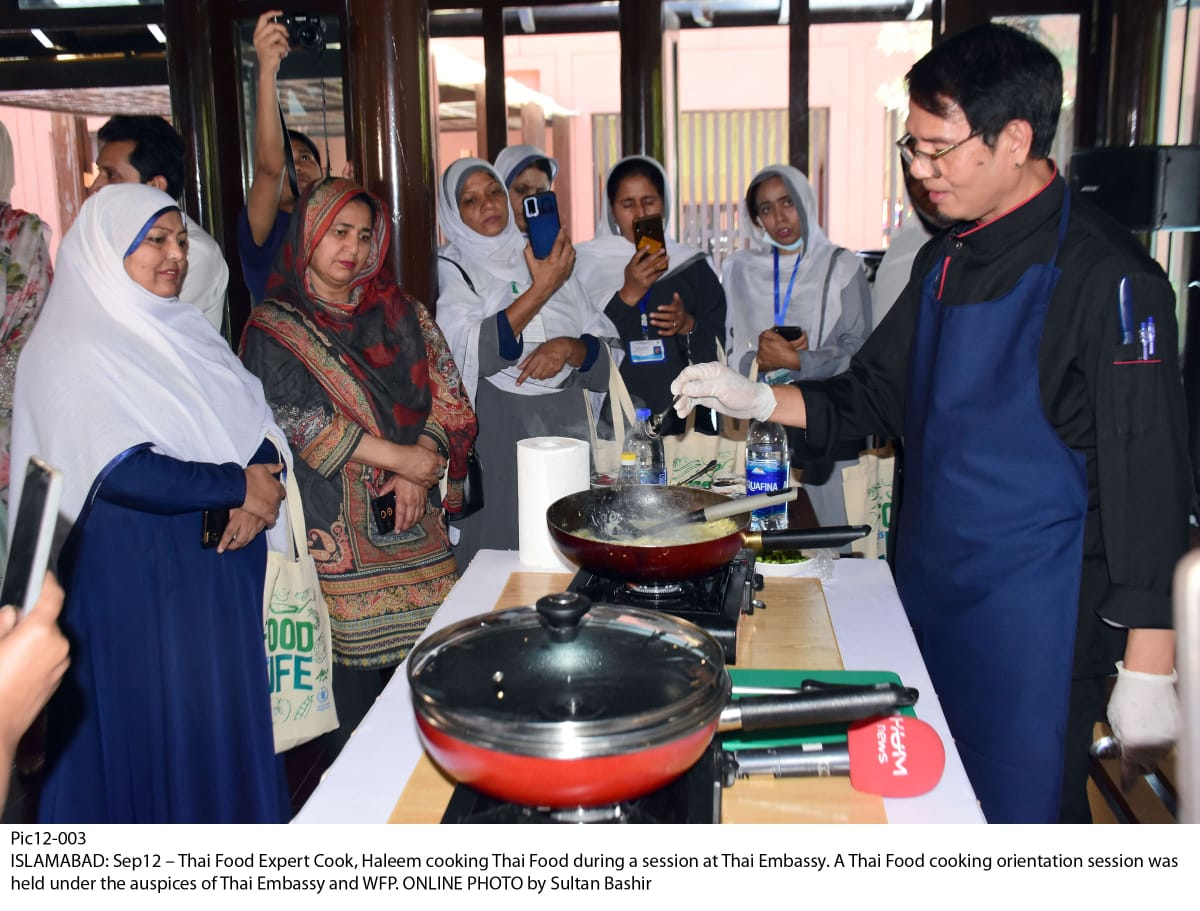 Royal Thai Embassy & World Food Programme host culinary event promoting ...