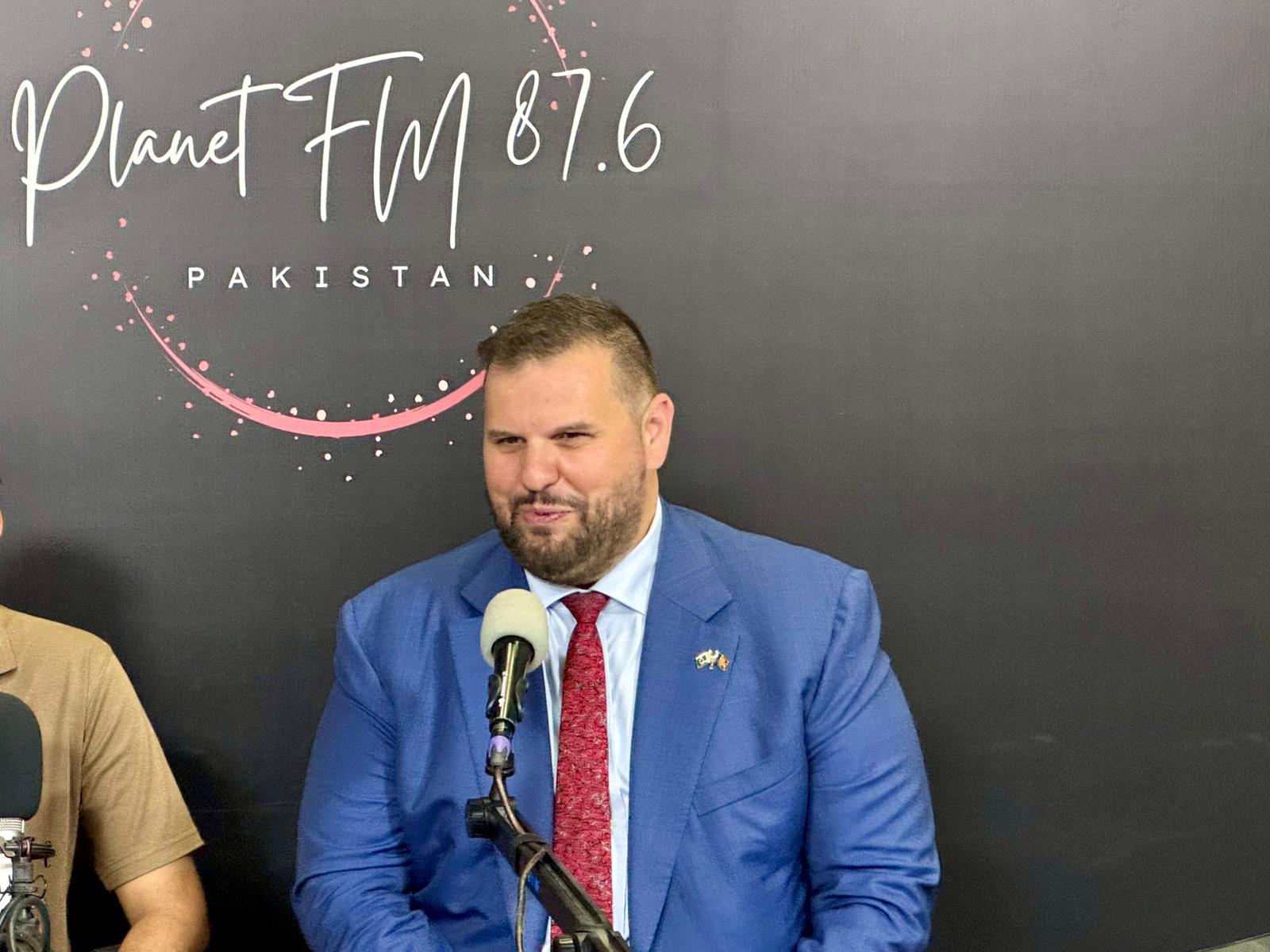 Romanian Ambassador Dan Stoenescu Visits Pakistan Broadcasting Corporation to Discuss Media ...